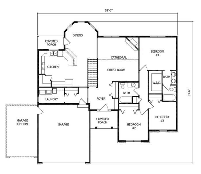 Desert Ridge - Panelized Floor Plan